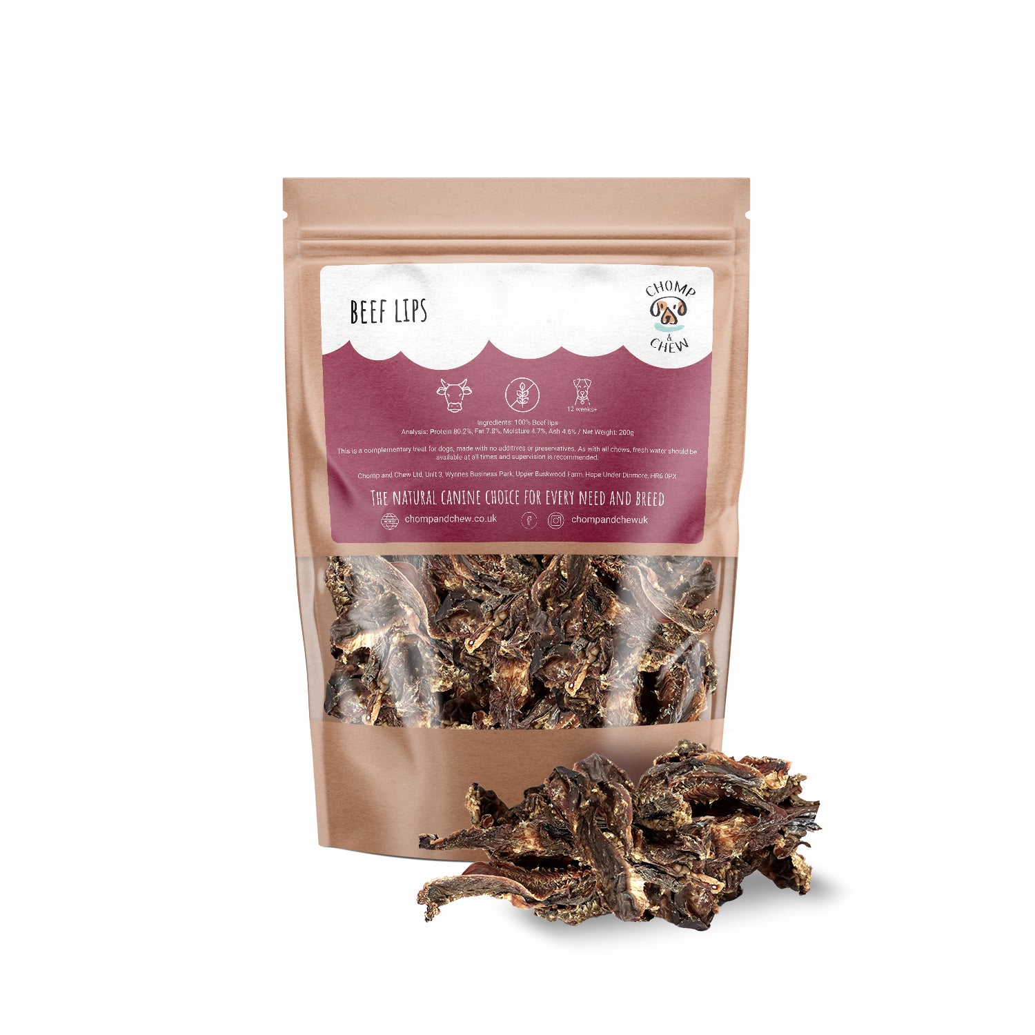 Beef Lips Dog Chews – chompchew