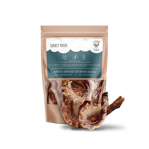 Turkey Necks – Chomp & Chew