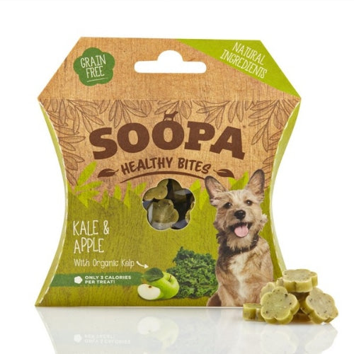 Soopa Kale + Apple Bites Dog Treats – chompchew